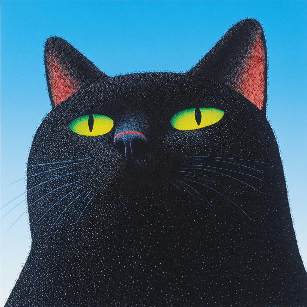 gato preto - MusesAI.io