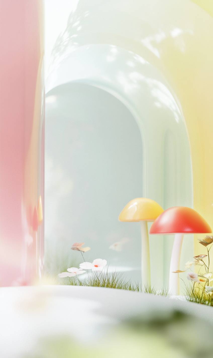 Surreal 3D dream portal - MusesAI.io