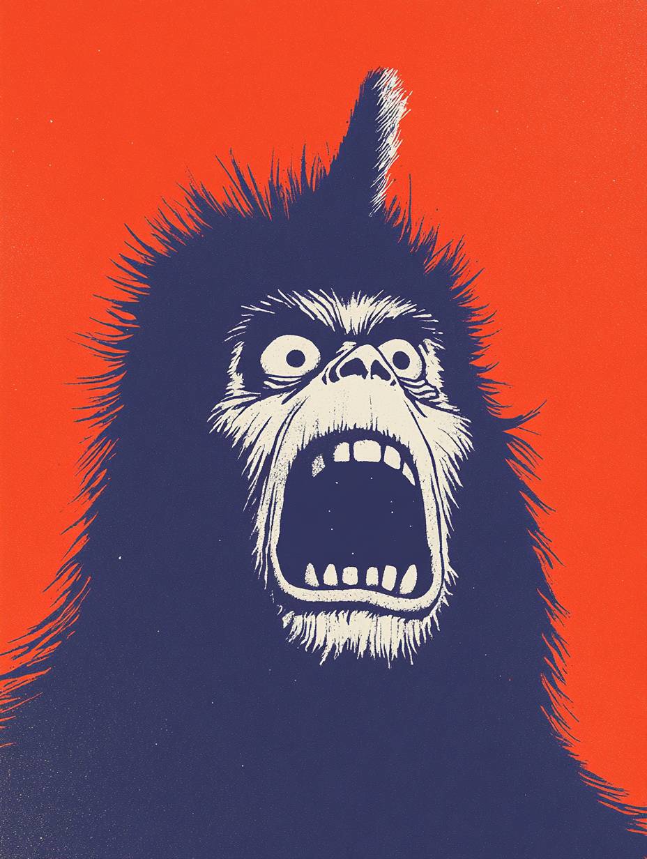 A poster of The Grinch features bold, vibrant colors and high contrast ...