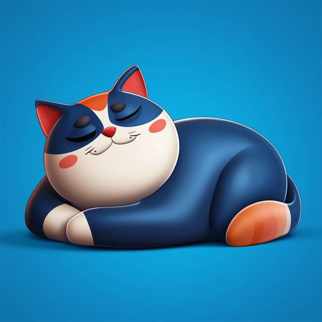 Fat cat - MusesAI.io