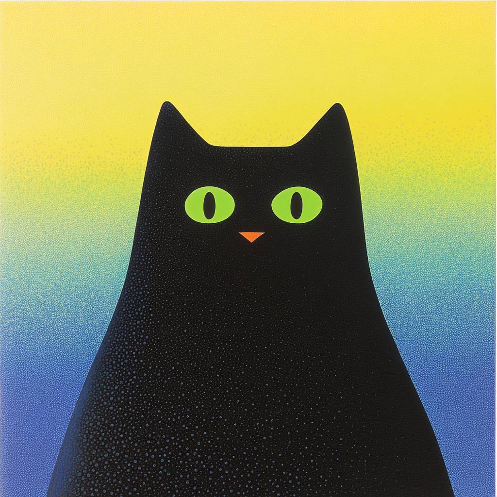 gato negro - MusesAI.io