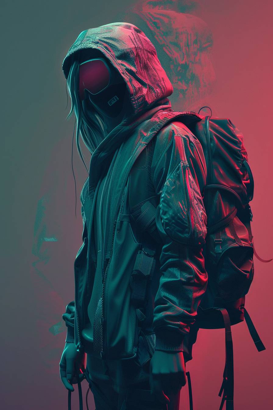 Character concept design in the style of Beeple, half body - MusesAI.io